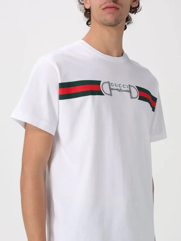 Gucci Logo Printed Crewneck T-shirt