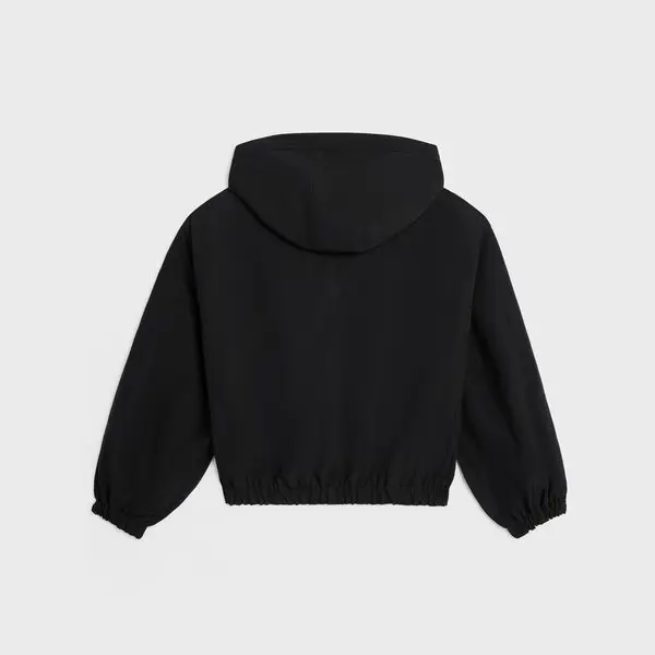 Celine Windbreaker In Nylon - Black