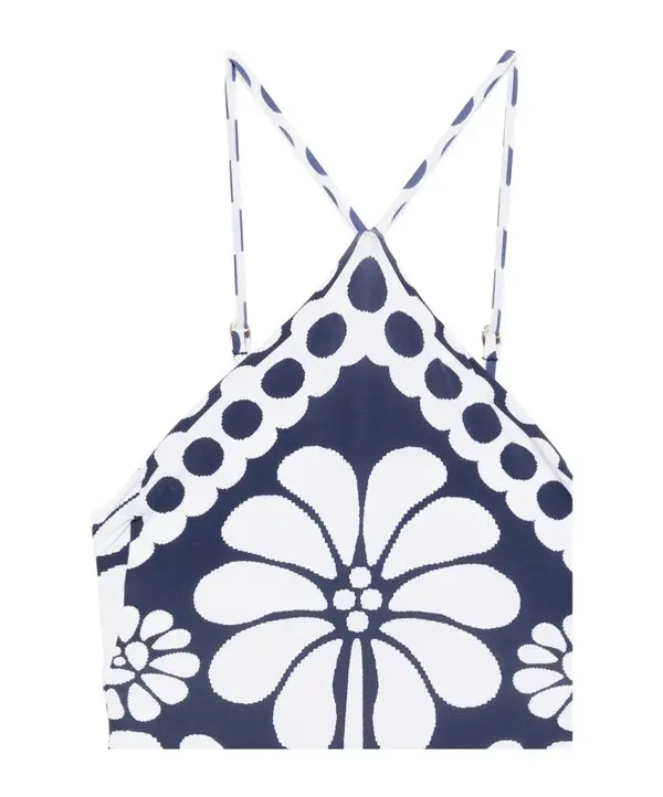 Farm Rio Printed Swimsuit - White