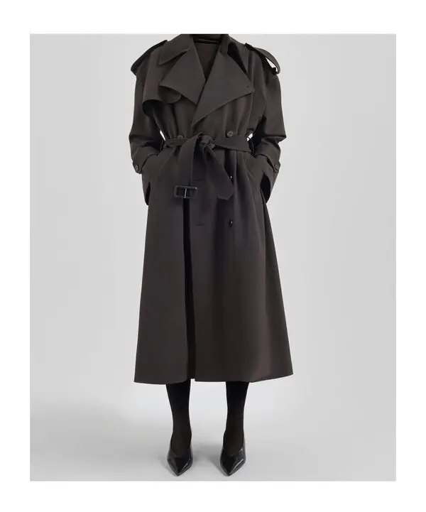 THE FRANKIE SHOP Dursley Tailored Trench Coat