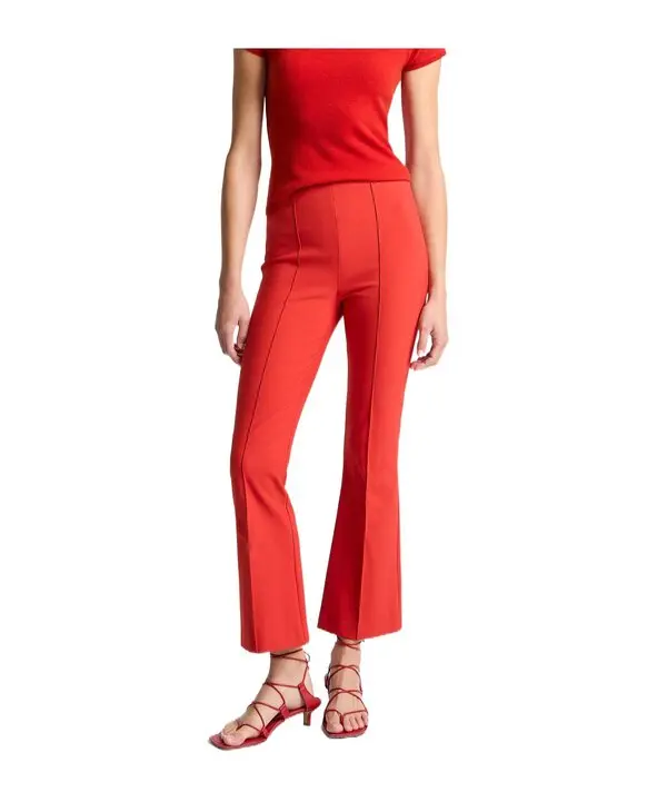Vince High-rise Cropped Flare Pants