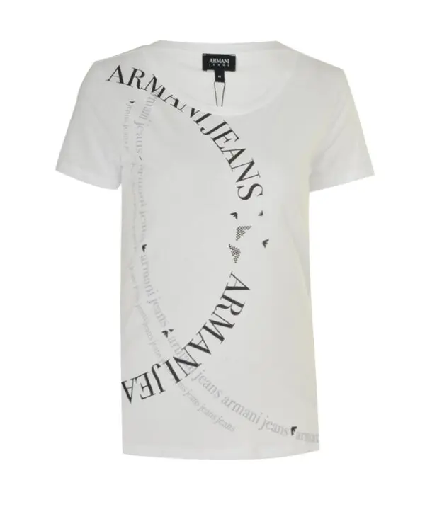 Emporio Armani Printed T-shirt - White