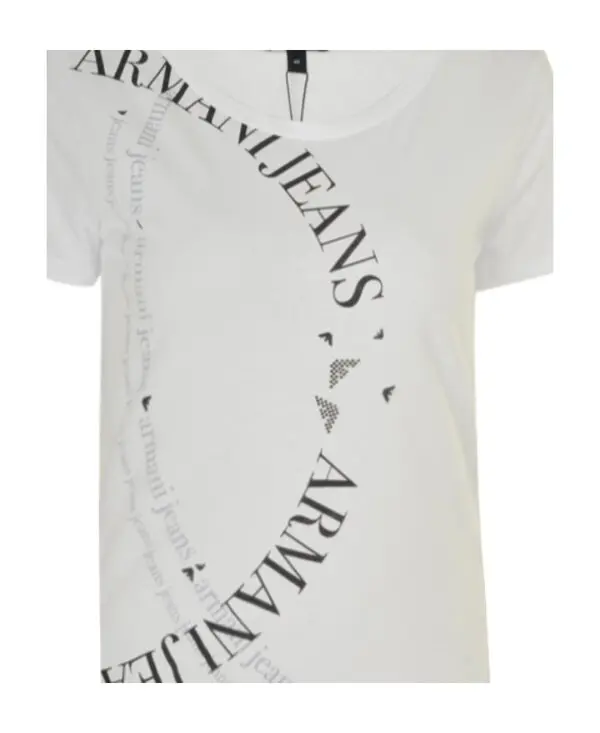Emporio Armani Printed T-shirt - White