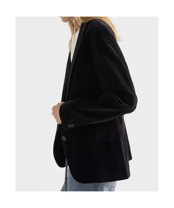 Prada Single-breasted Velvet Blazer