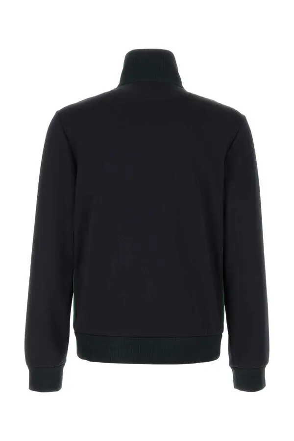 Gucci Zip-up Technical Jersey Jacket - Dark Blue