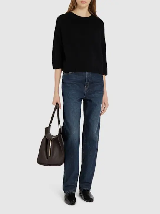 Khaite Corben Denim Straight Jeans