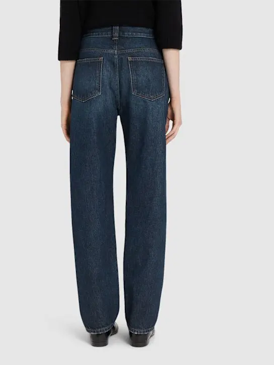 Khaite Corben Denim Straight Jeans