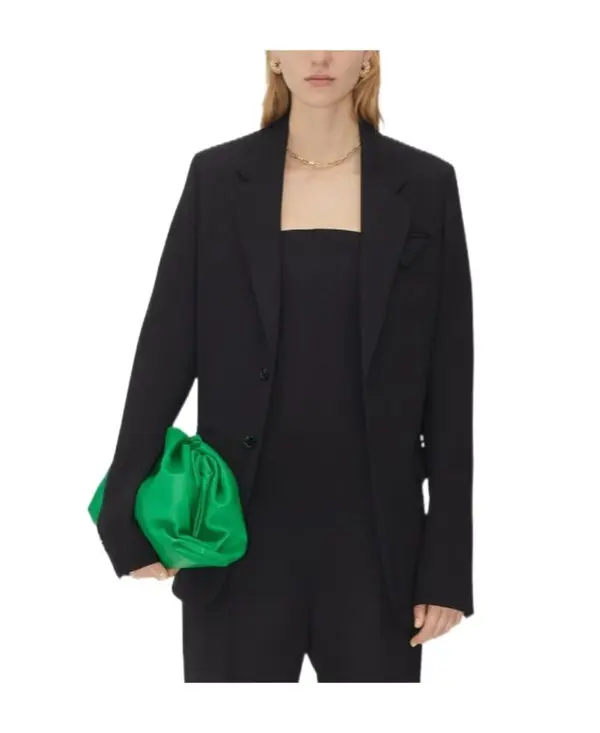 Bottega Veneta Single-breasted Blazer - Black