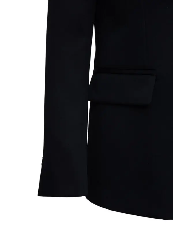 Bottega Veneta Single-breasted Blazer - Black
