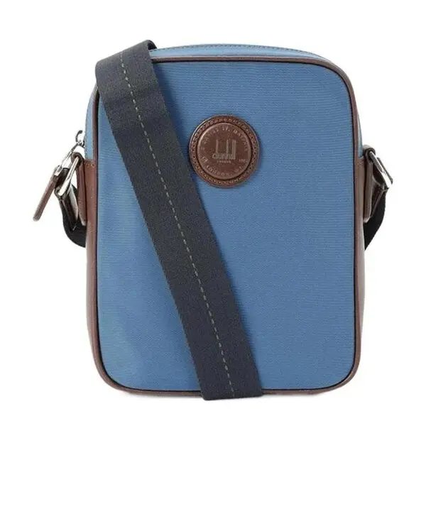 Dunhill Logo Shoulder Bag - Blue