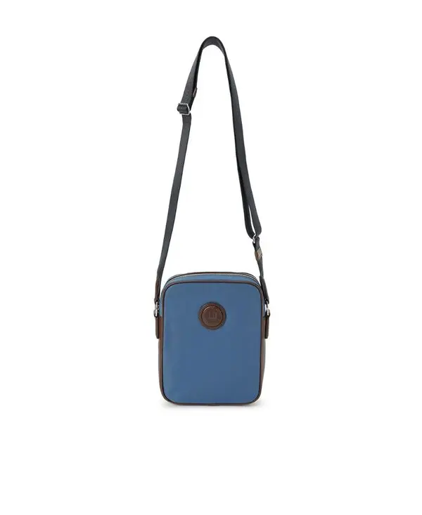 Dunhill Logo Shoulder Bag - Blue