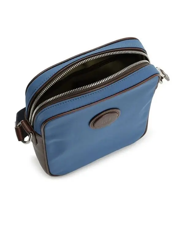 Dunhill Logo Shoulder Bag - Blue