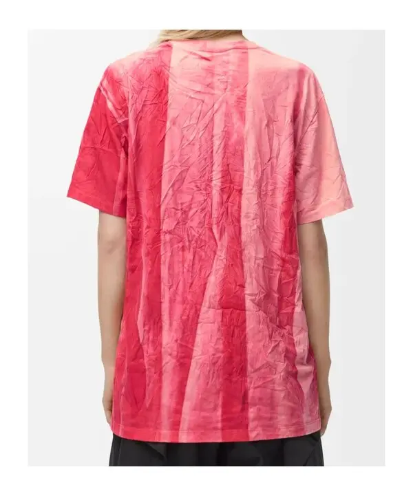 Loewe Crinkled T-shirt - Red