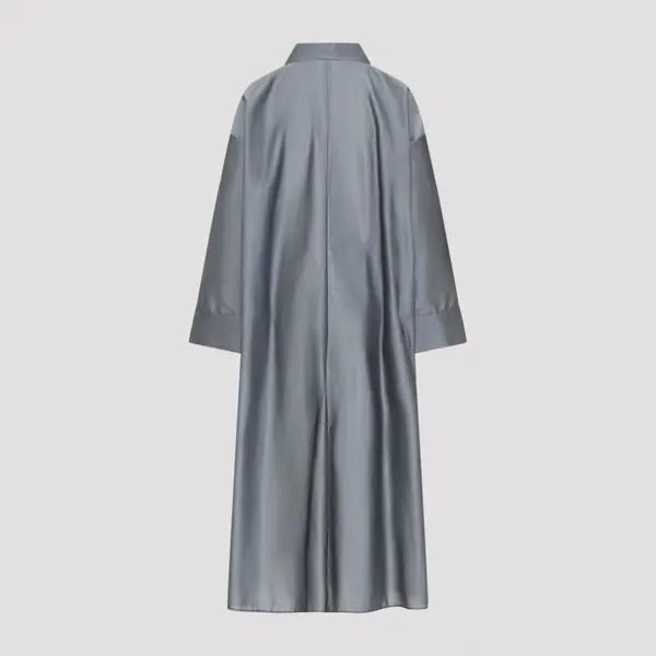 Max Mara Anna Long-sleeved Dress - Gray