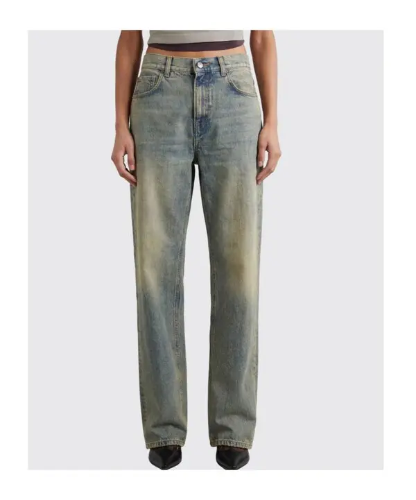 HAIKURE Bonnie Straight Leg Jeans - Gray