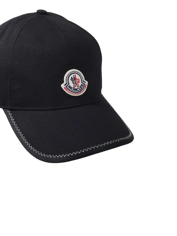 Moncler Logo Patch Baseball Cap