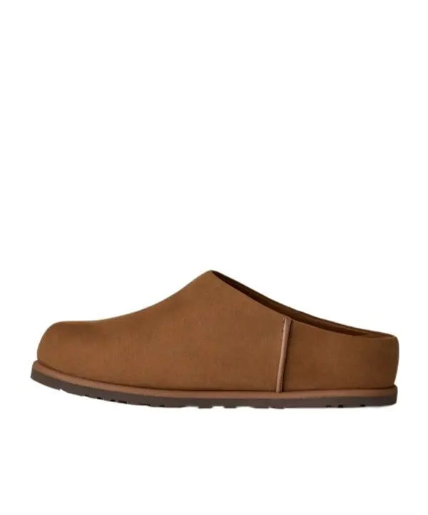 UGG Otzo Round-toe Clogs - Dark Chestnut