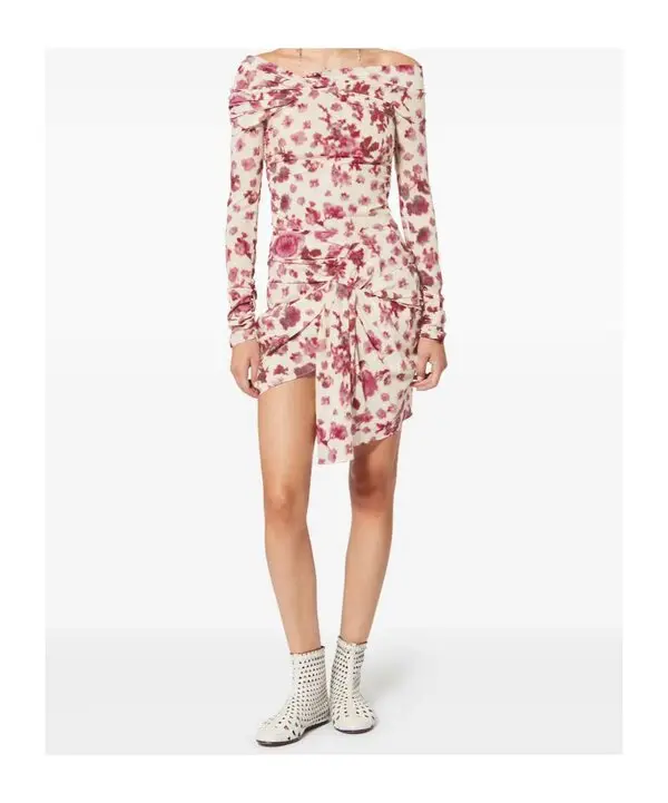 Isabel Marant Étoile Danka Printed Draped Top