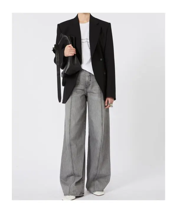 Sportmax Double-breasted Cinched Blazer