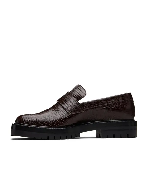MAISON MARGIELA Tabi County Tejus-print Loafers