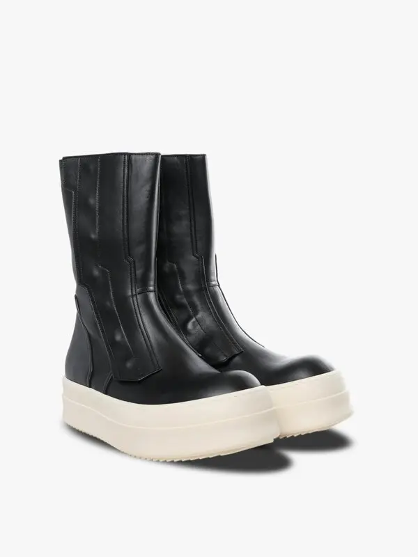 Rick Owens Platform Zip High-top Sneakers