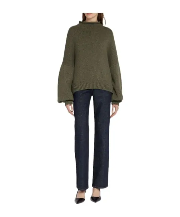 Khaite Juniper Knit Turtleneck Sweater