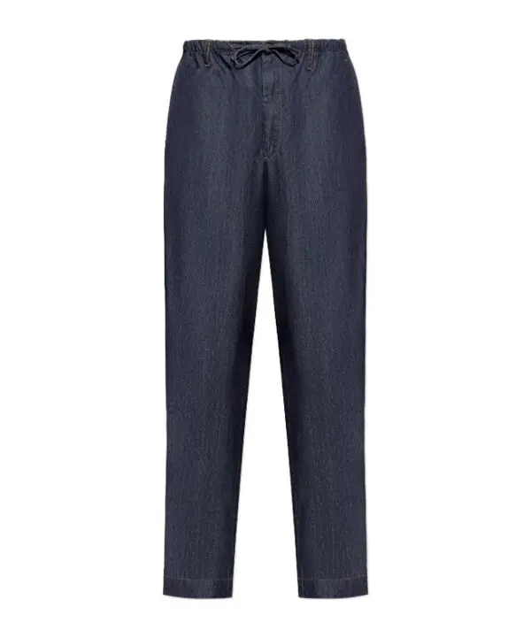 Dries Van Noten Elastic Waist Jeans - Black