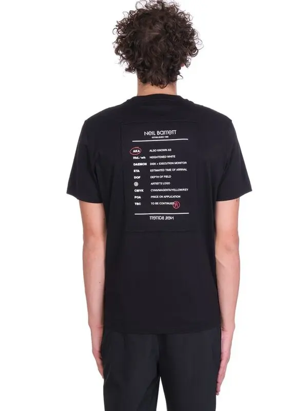 Neil Barrett Round-necked T-shirt