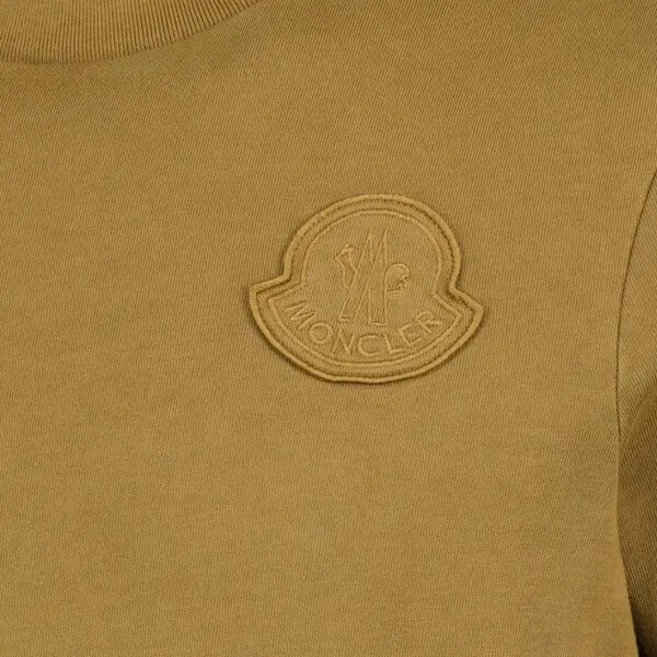 Moncler Logo Patch Cotton T-shirt