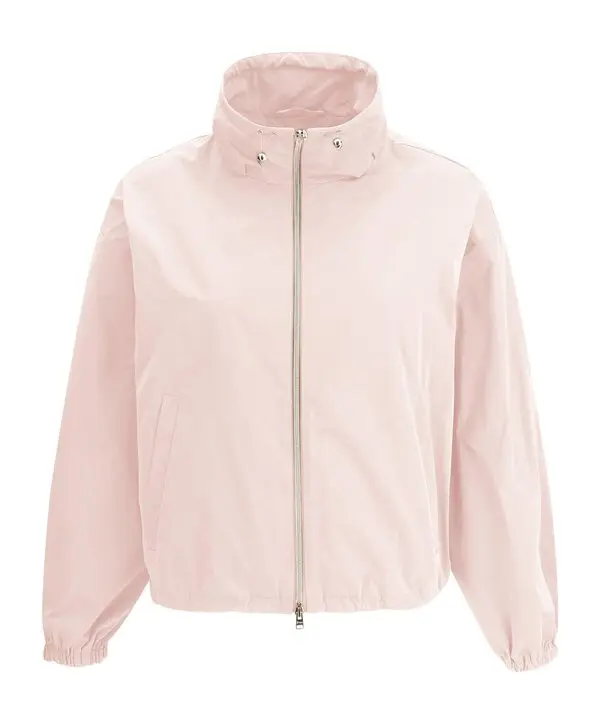 Herno Drawstring Zip-up Jacket - Pink