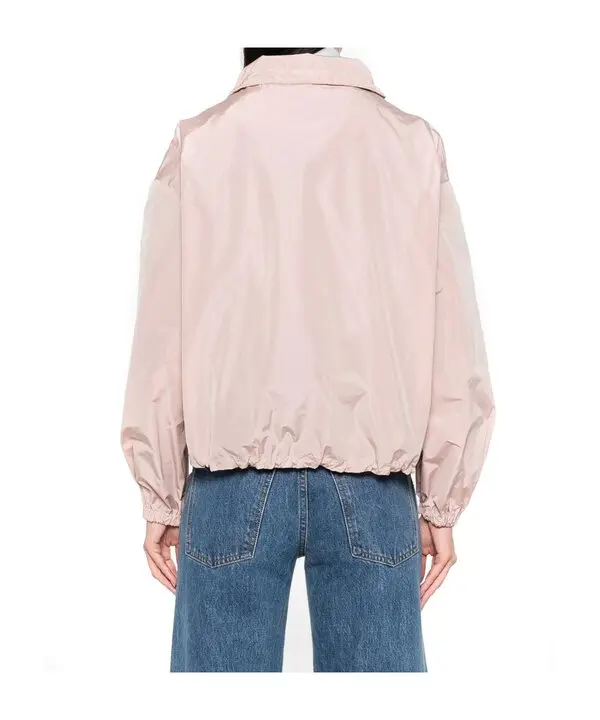 Herno Drawstring Zip-up Jacket - Pink