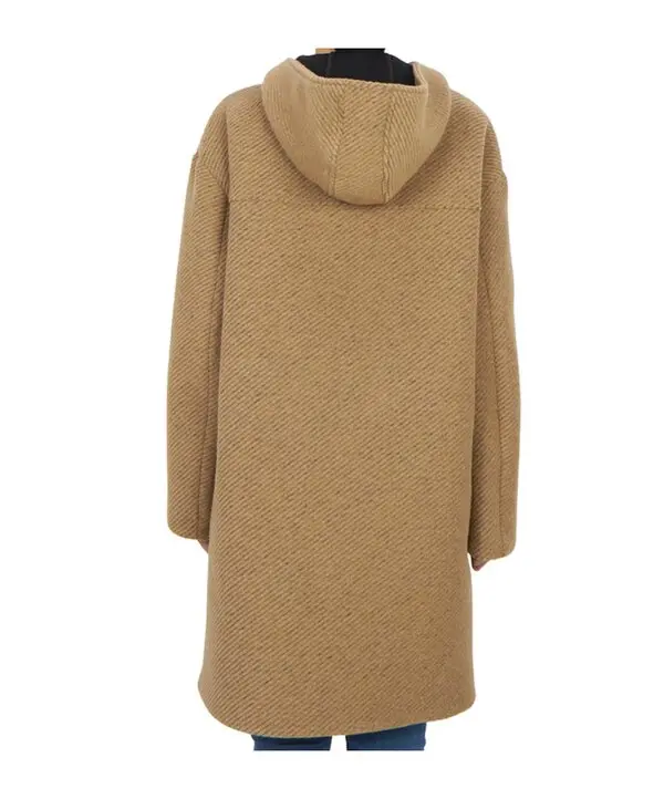 Max Mara Long Hooded Coat - Brown