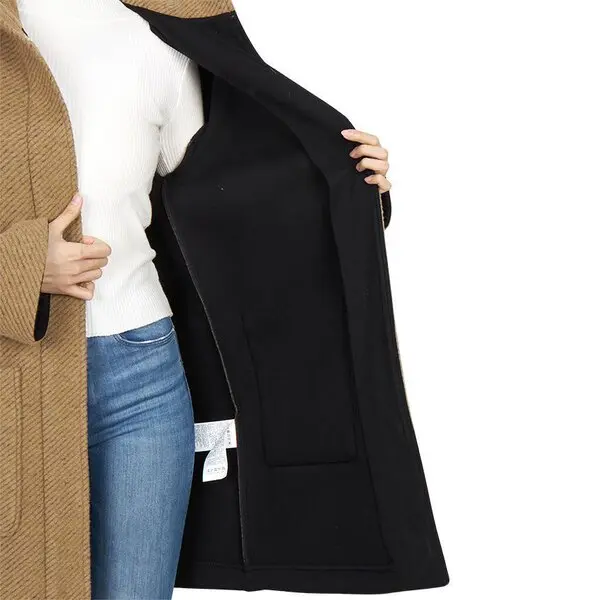 Max Mara Long Hooded Coat - Brown