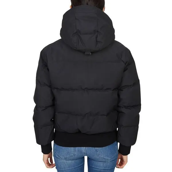 Moose Knuckles Long-sleeved Hooded Down Jacket