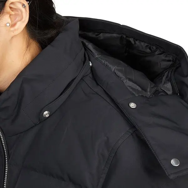 Moose Knuckles Long-sleeved Hooded Down Jacket