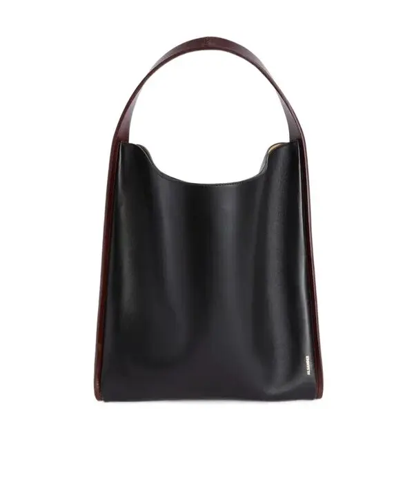 JIL SANDER Pivot Bucket Bag - Black