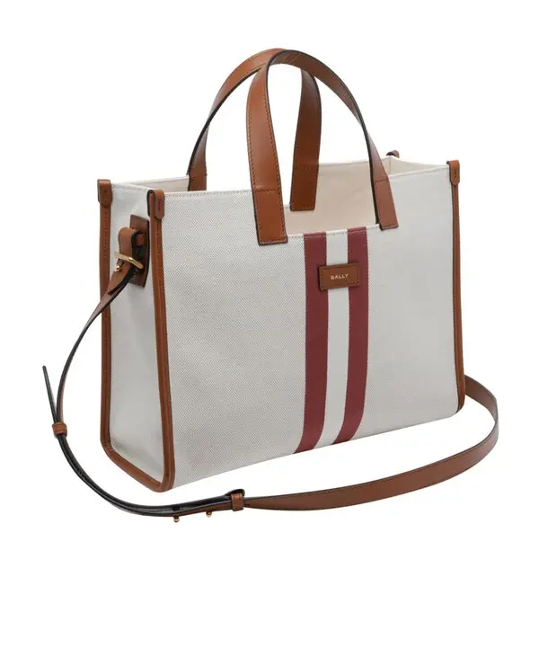 Bally Stripe Easy Tote Bag - Gray