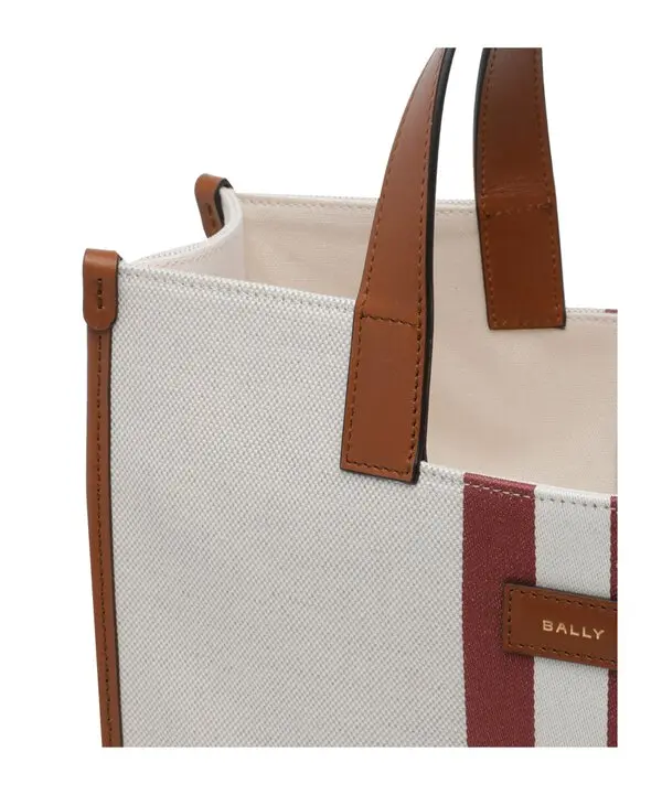Bally Stripe Easy Tote Bag - Gray