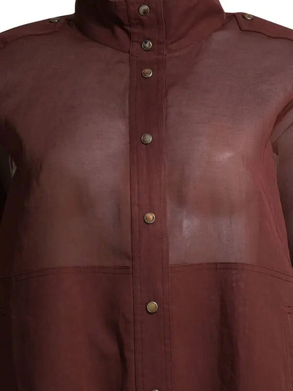 Brunello Cucinelli Monili Sheer Jacket - No