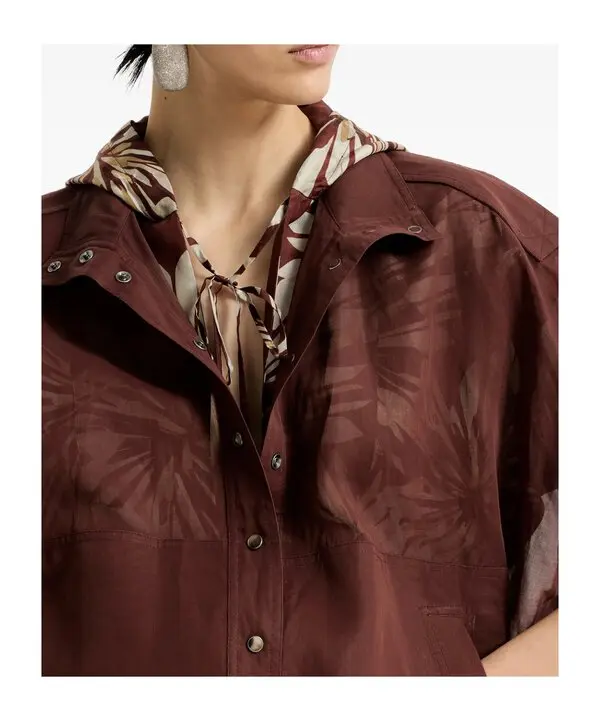 Brunello Cucinelli Monili Sheer Jacket - No