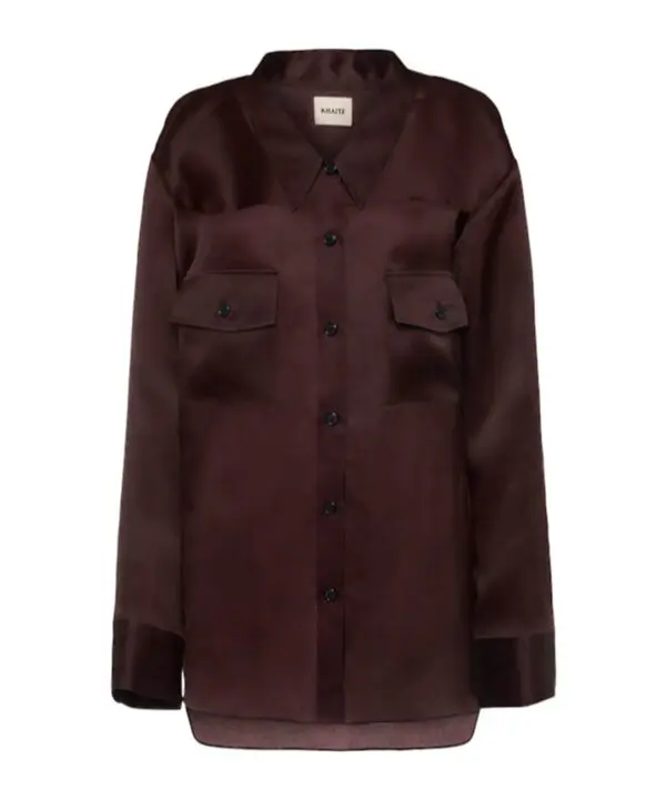 Khaite Matteo Organza Shirt