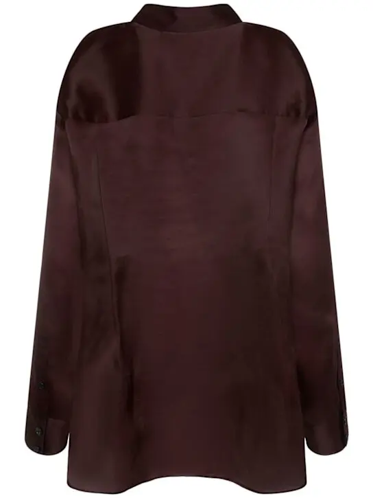 Khaite Matteo Organza Shirt