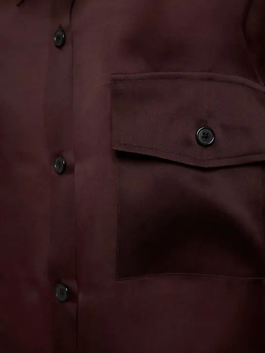 Khaite Matteo Organza Shirt
