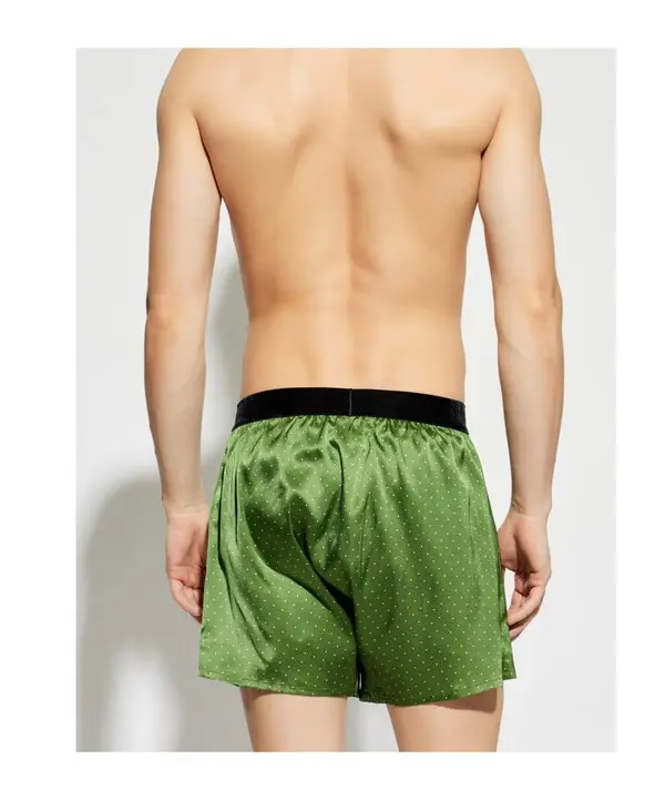 TOM FORD Polka-dot Boxers - Green