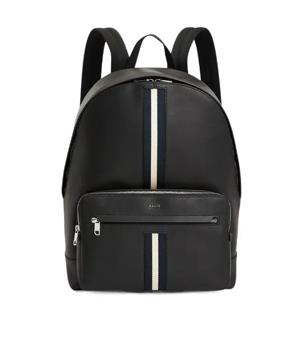 Bally Zippered Backpack - Black