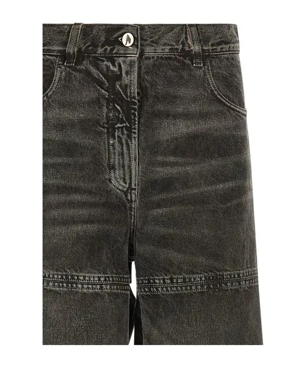 Attico Belt Loop Jeans