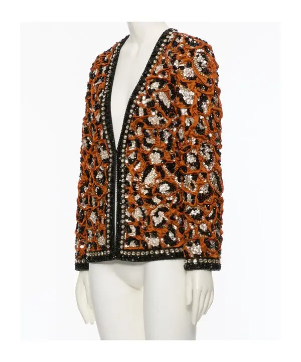Valentino Garavani V-neck Long-sleeved Jacket