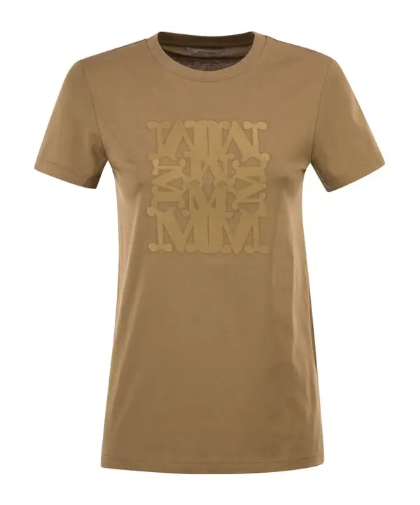 Max Mara Giovane Monogram T-shirt - Brown