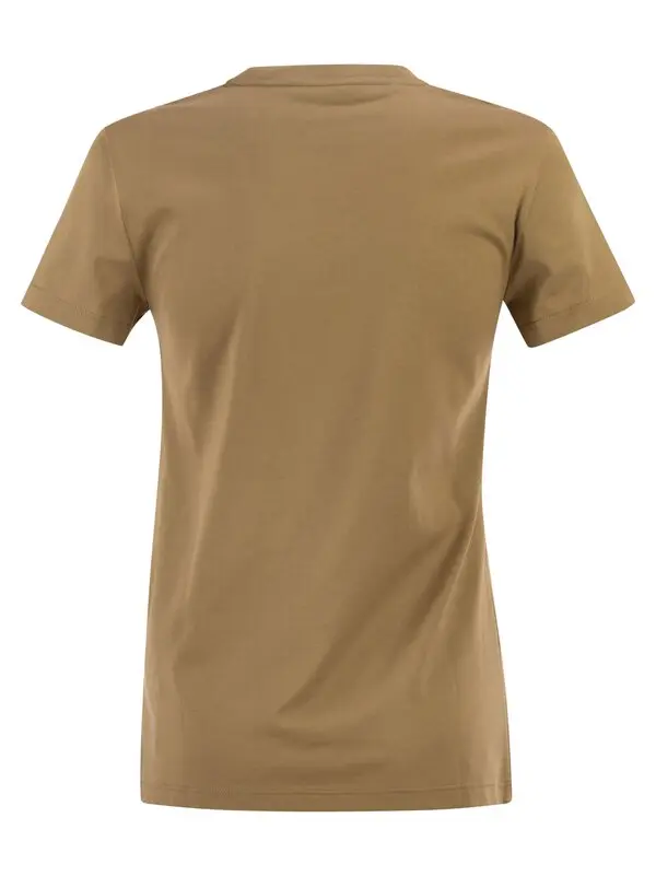 Max Mara Giovane Monogram T-shirt - Brown