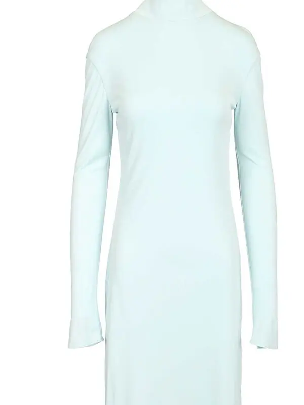 TOM FORD Long-sleeved Open-back Gown - White